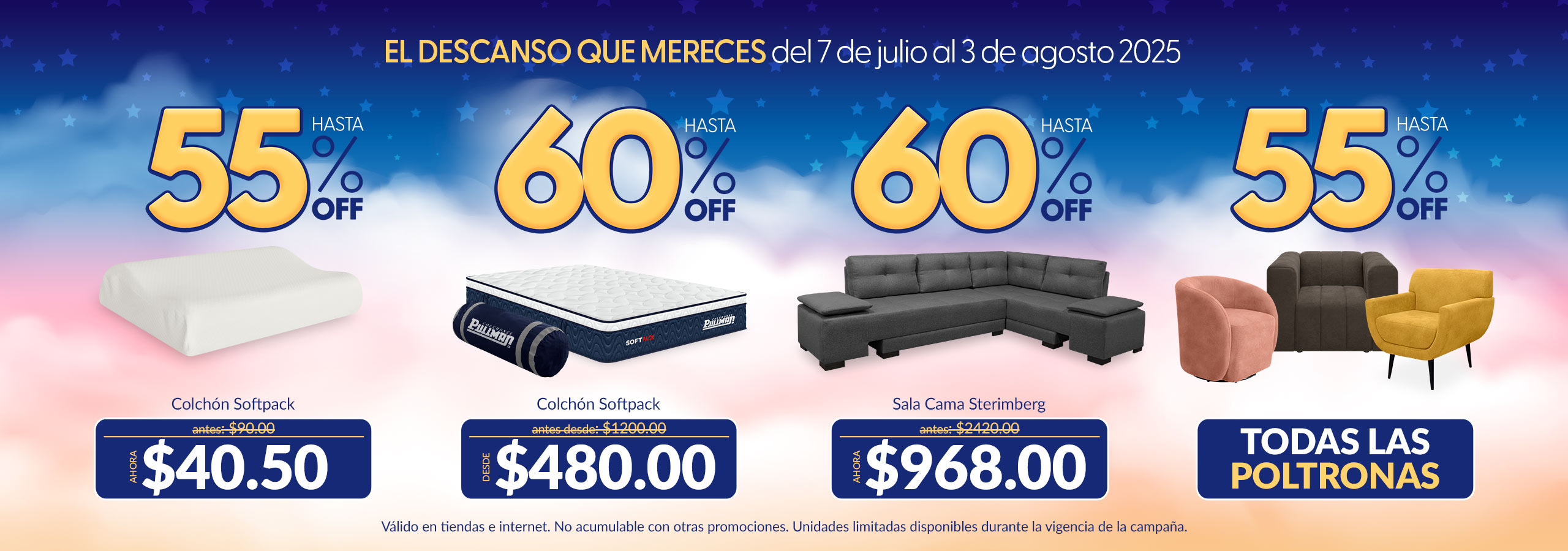 Colchones Online al Mejor Precio - Colchones Pullman Venezuela